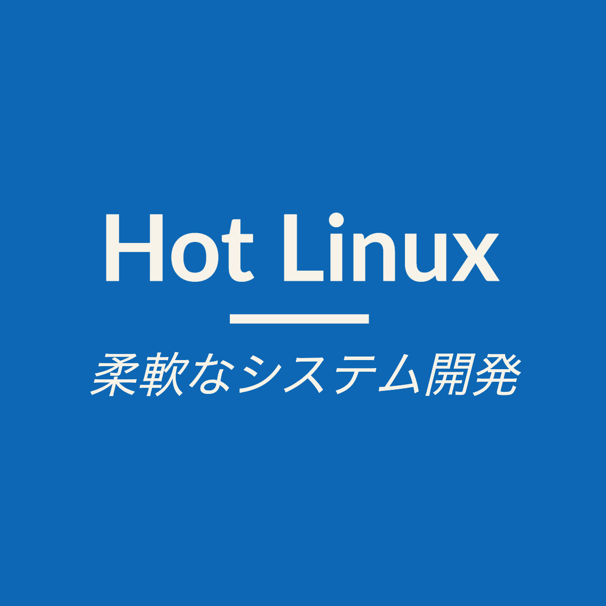 Hot Linux ／ 制作実績のご紹介